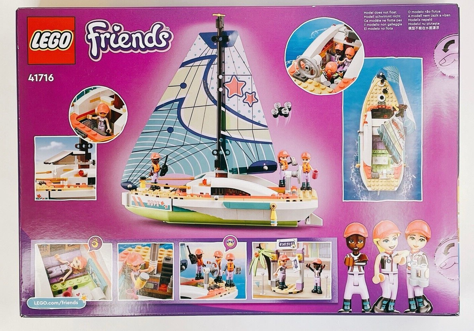 LEGO FRIENDS 41716 Stephanie's Sailing Adventure New 7+ | eBay