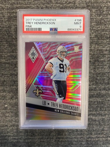 2017 Panini Phoenix - Rookies Trey Hendrickson #196 Pink /199 (RC) for ...