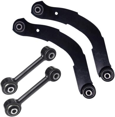 SET (4X) NEW REAR LATERAL LINKS & ARMS FOR MITSUBISHI LANCER 2002-2017 ...