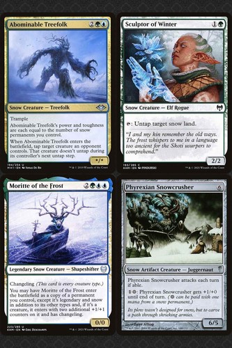 Jorn, God of Winter Snow Matters Commander Deck EDH MTG Magic Ready-to ...