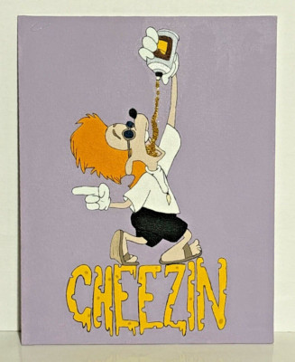 Disney A Goofy Movie Bobby Zimmeruski Cheezin 14x11 Thin Canvas Art ...