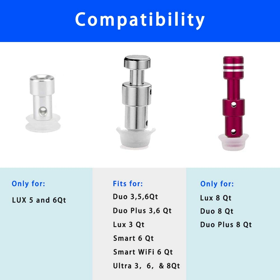Steam Release Handle,Float Valve Parts with Anti-Block Shield for ...