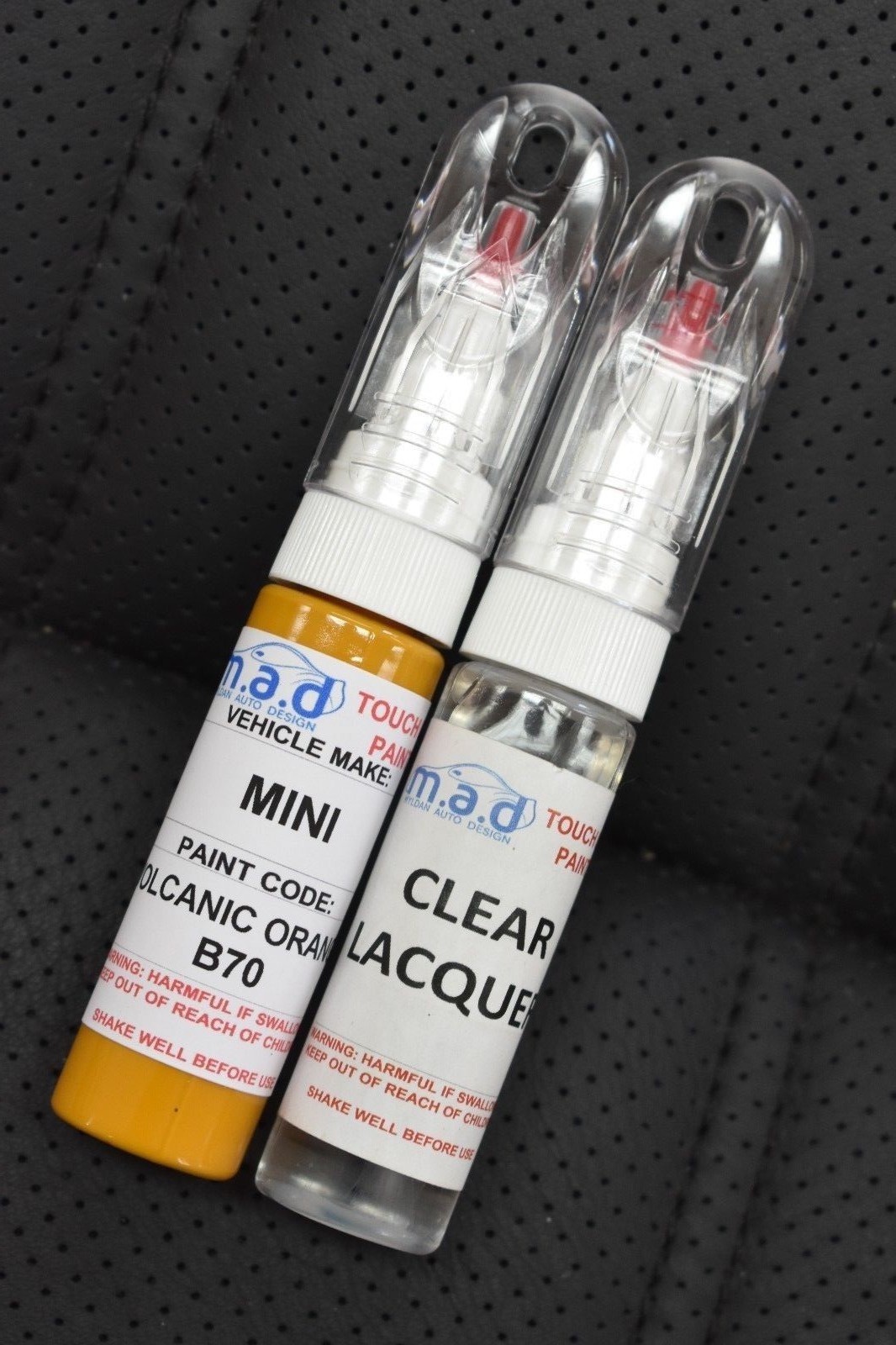MINI VOLCANIC ORANGE B70 20ML PAINT TOUCH UP KIT MINI COOPER COUNTRYMAN ...
