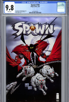 Spawn #105 (2001) Image CGC 9.8 White Todd McFarlane | eBay