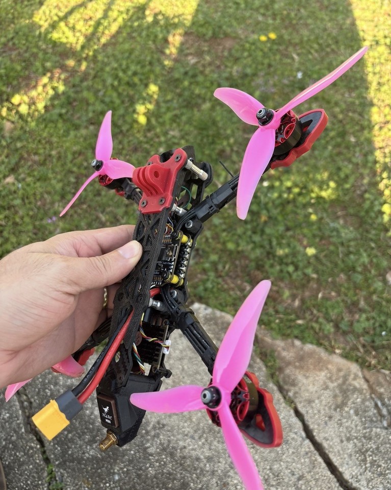 5” FPV Drone, analogue, ready to fly kit, FatShark Goggle and ...