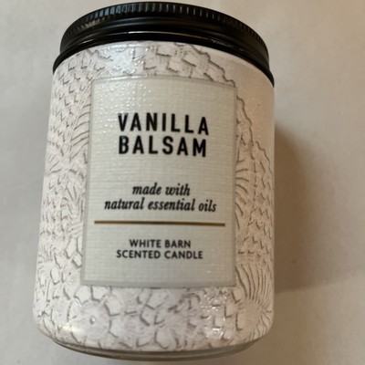 White Barn Candle Vanilla Balsam 7 Oz | eBay