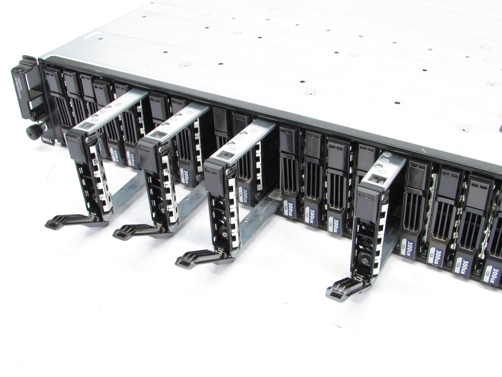 Dell Compellent Sc220 Expansion Enclosure 24 X 2.5" 2 Emm 2 PSU Rails ...