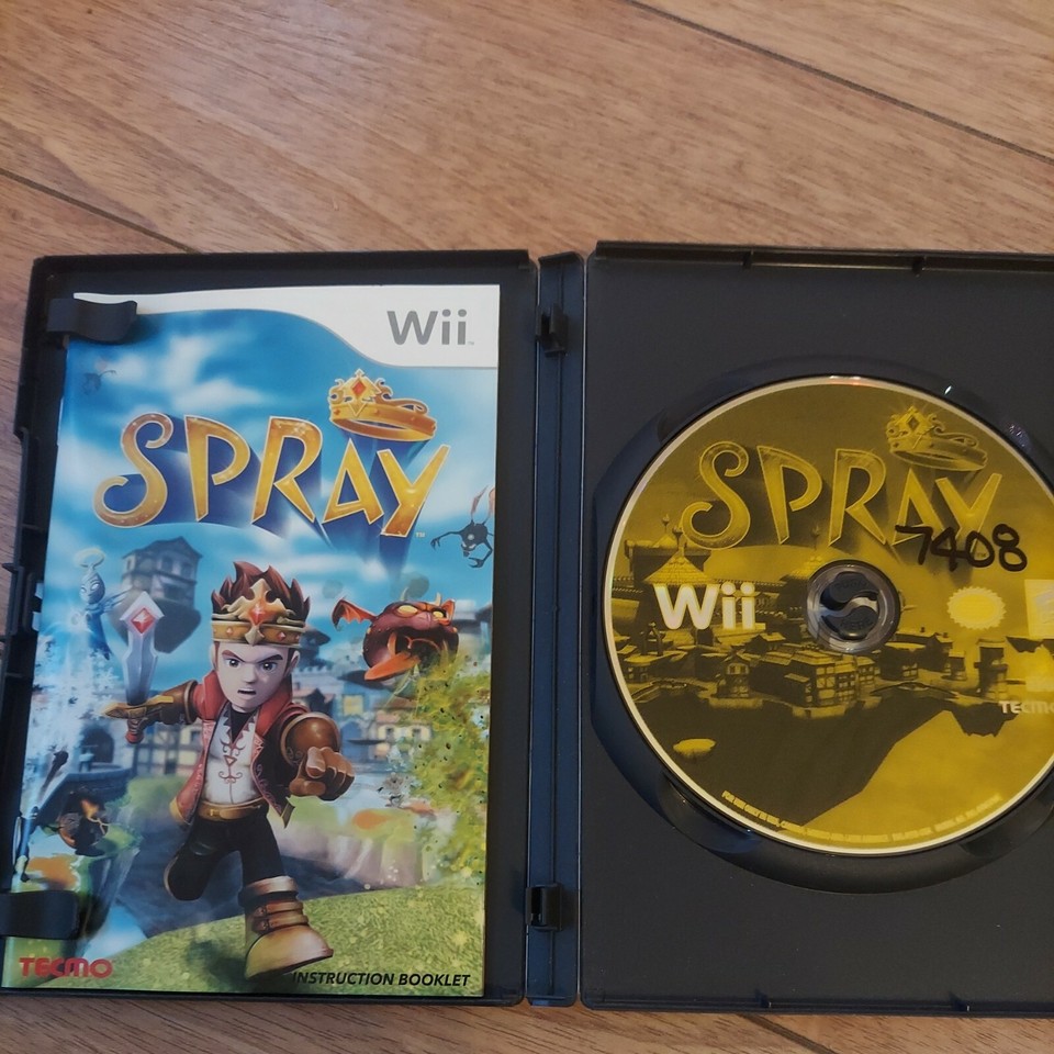 SPRAY (Nintendo Wii, 2008) 18946010571| eBay