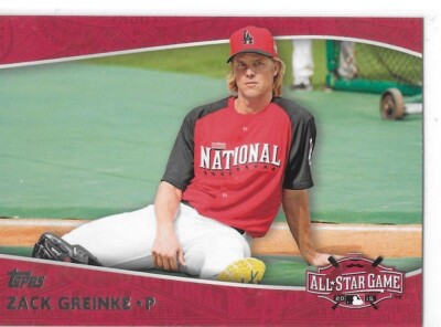 2015 Topps Update Baseball All Star Access Zack Greinke Dodgers | eBay