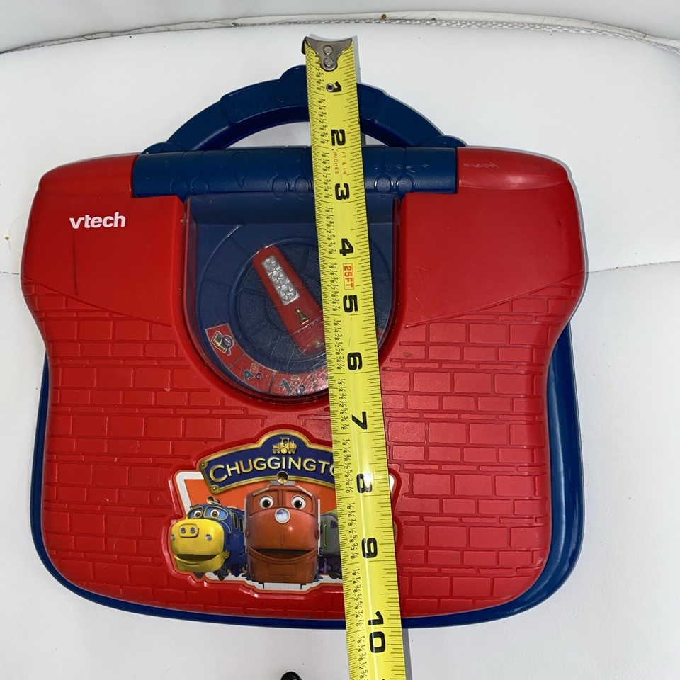 Vtech Chuggington Traintastic Laptop 2010 Works Train Educational RARE ...
