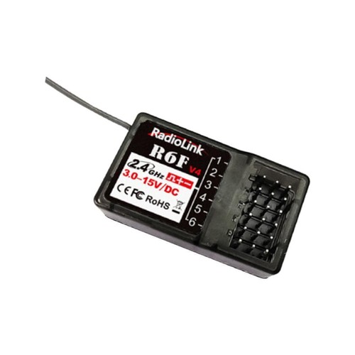 6 Channel FHSS R6F Receiver for V2/RC6GS RC4GS RC3S T8FB T8S ...