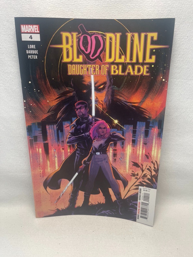 Marvel Bloodline Daughter of Blade #4 by (W) Danny Lore (A/CA) Karen ...