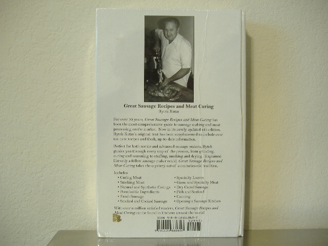 Great Sausage Recipes and Meat Curing by Rytek Kutas (2007, Hardcover ...