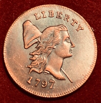 1797 🇺🇸 United States Historical Token Liberty Cap 1/200 D | eBay