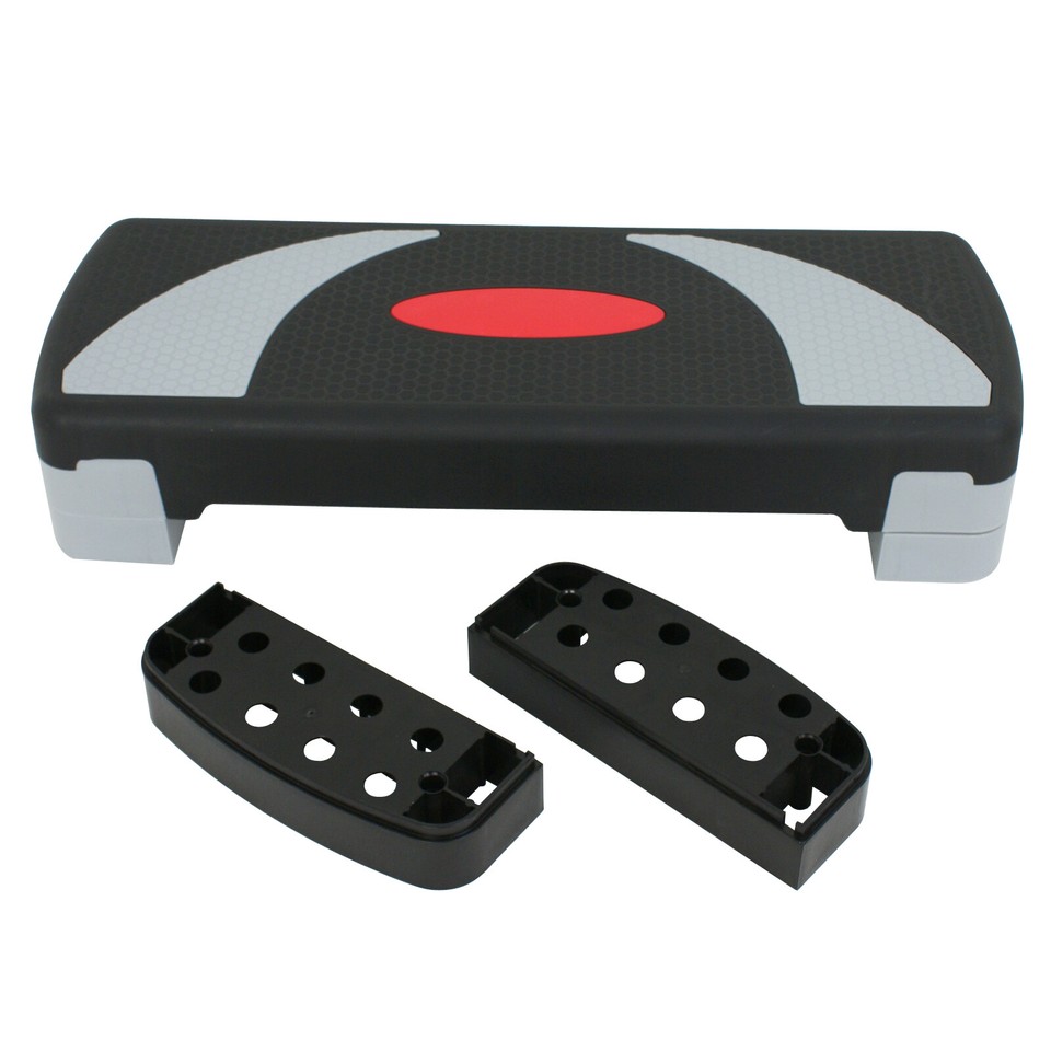 31" Aerobic Step Platform Steppers for Exercise Workout Step 4"-6"-8 ...