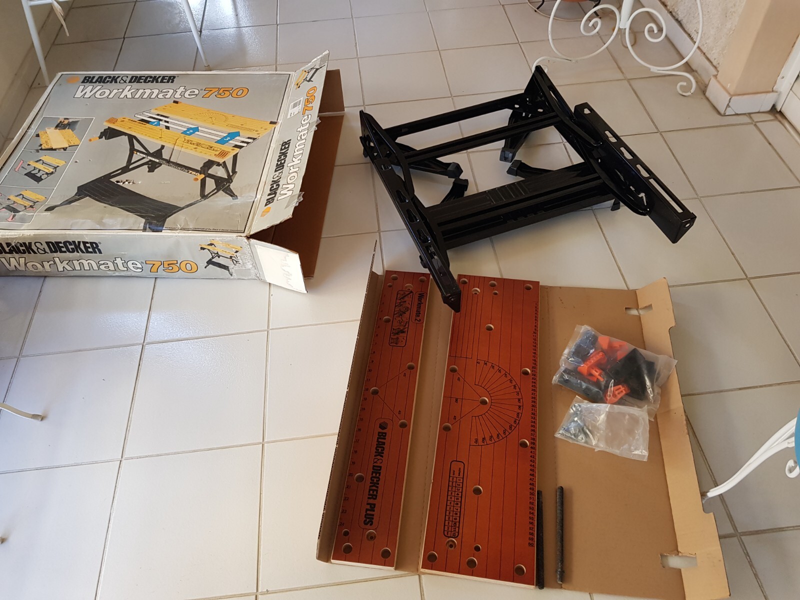 GENUINE NOS VINTAGE BLACK & DECKER Workmate WM750 NEW MADE IN ENGLAND ...