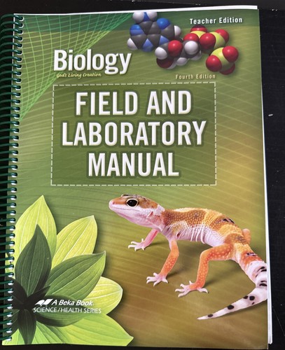 Abeka Biology Field And Laboratory Manual Teacher Ed & Biology Quiz Key ...
