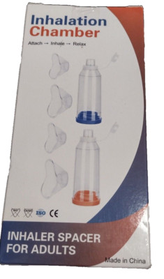 Inhalation Chamber Inhaler Spacer For Adults Anto Staic BPA Free | eBay