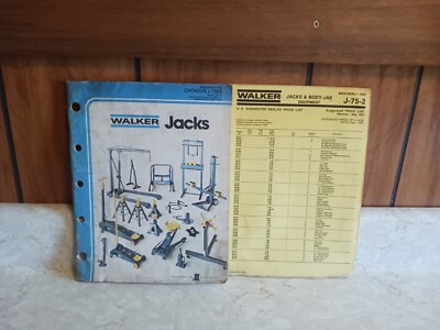 1975 Walker Jacks Catalog | eBay