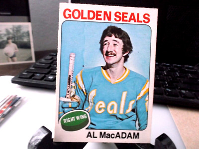 1975-76 OPC HOCKEY CARD #253 AL MacADAM SEALS | eBay