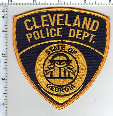 Cleveland Police (Georgia) Shoulder Patch - new from the 1980's | eBay