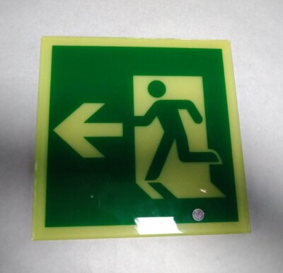 Exit Signs - Glass Exit Sign