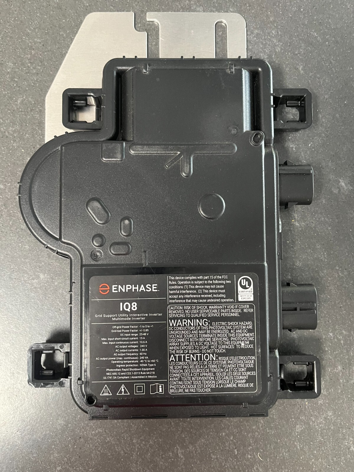 Enphase IQ8 Microinverter NEW – สภ.บางระกำ