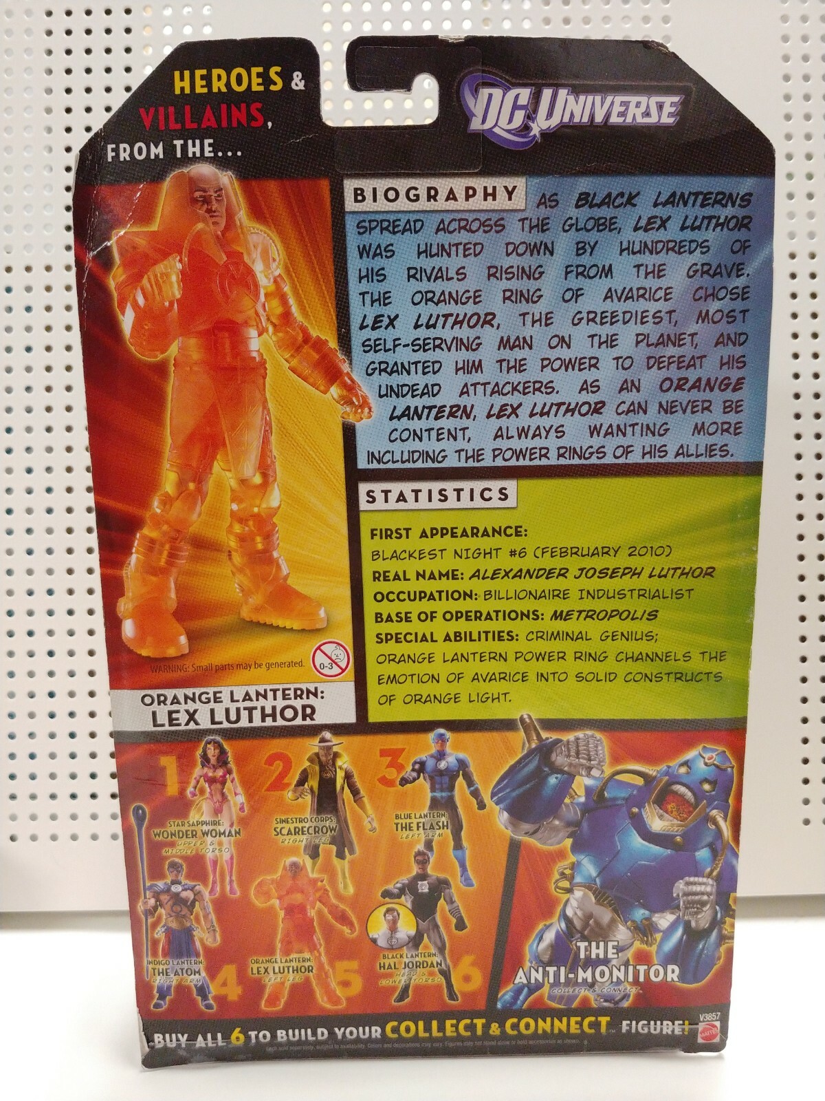 DCUC-W17 Lex Luthor Orange Lantern DC Universe Classics CNC Anti ...