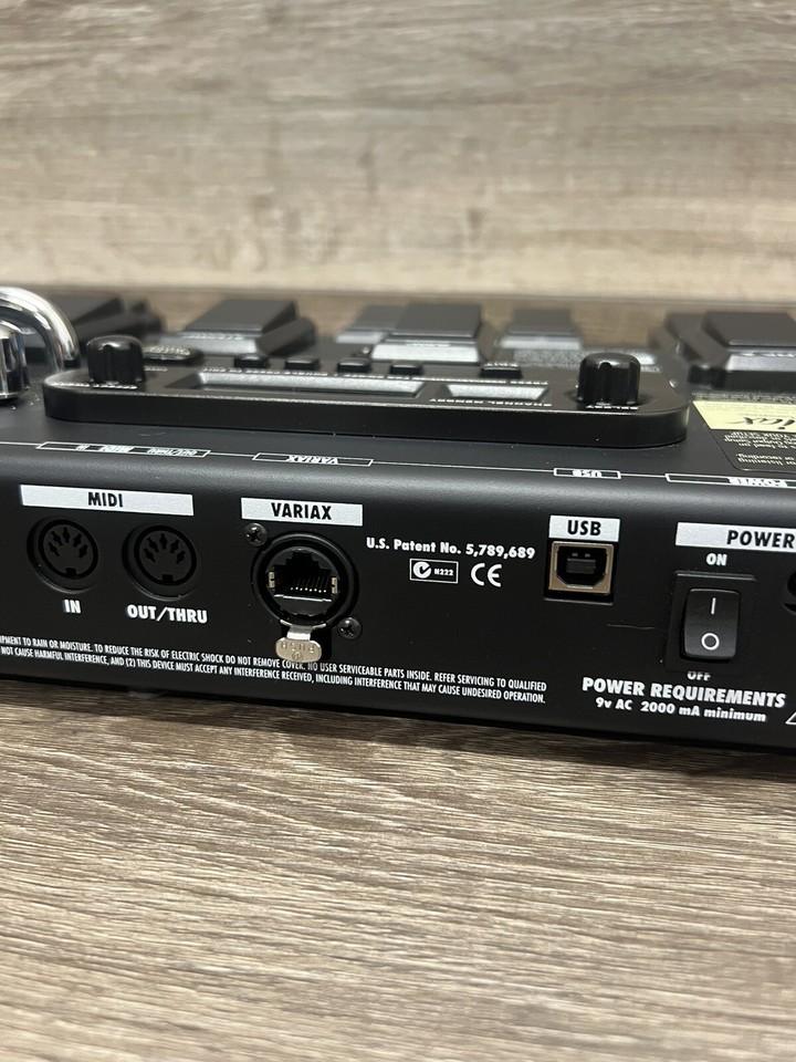 Line 6 POD XT Live Pro Guitar Tone on the Floor - Multi Effects Pedal ...