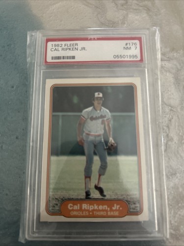 1982 Fleer Cal Ripken Jr Rookie Psa 7 #176 | eBay