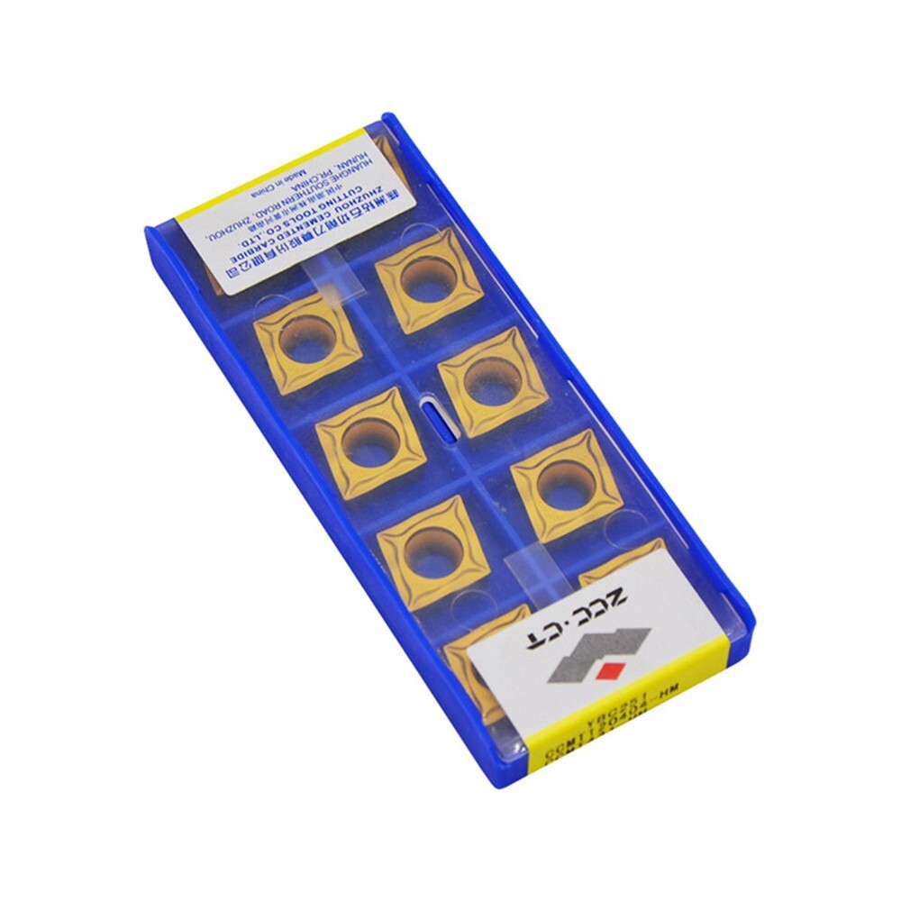 ZCC-CT CCMT120404-HM CCMT431-HM YBC251 CNC Carbide Inserts 10pcs for ...