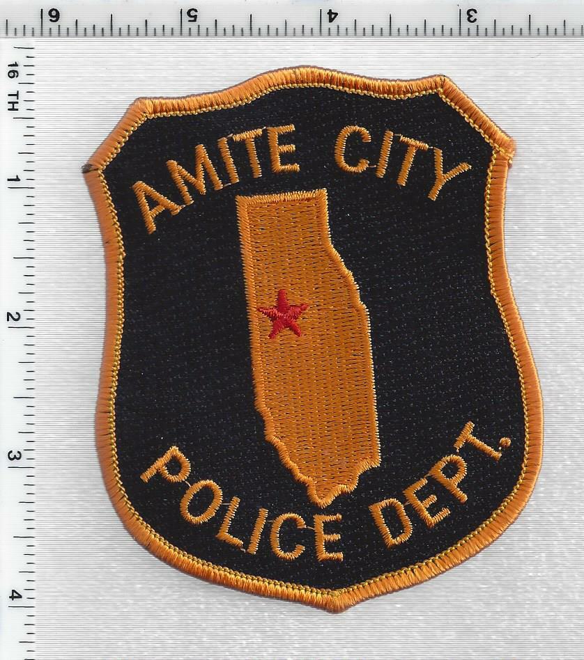 Amite Police Department (Louisiana) 2nd Issue Shoulder Patch | eBay