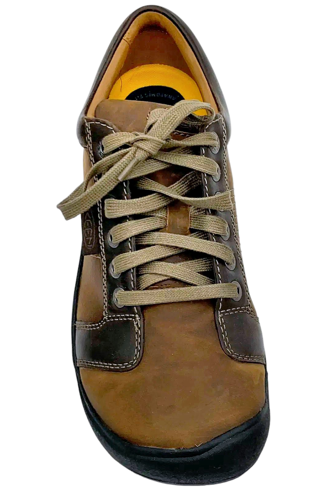 KEEN Men's Austin Low Height Leather Oxfords Chocolate Brown | eBay