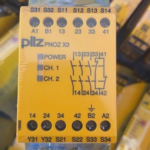 New PILZ 774310 PNOZ X3 24VAC/24VDC 3S 1O Safety Relay | eBay