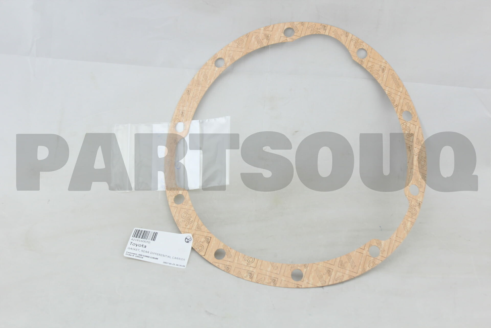 4218160070 Genuine Toyota GASKET, REAR DIFFERENTIAL CARRIER 42181-60070 ...