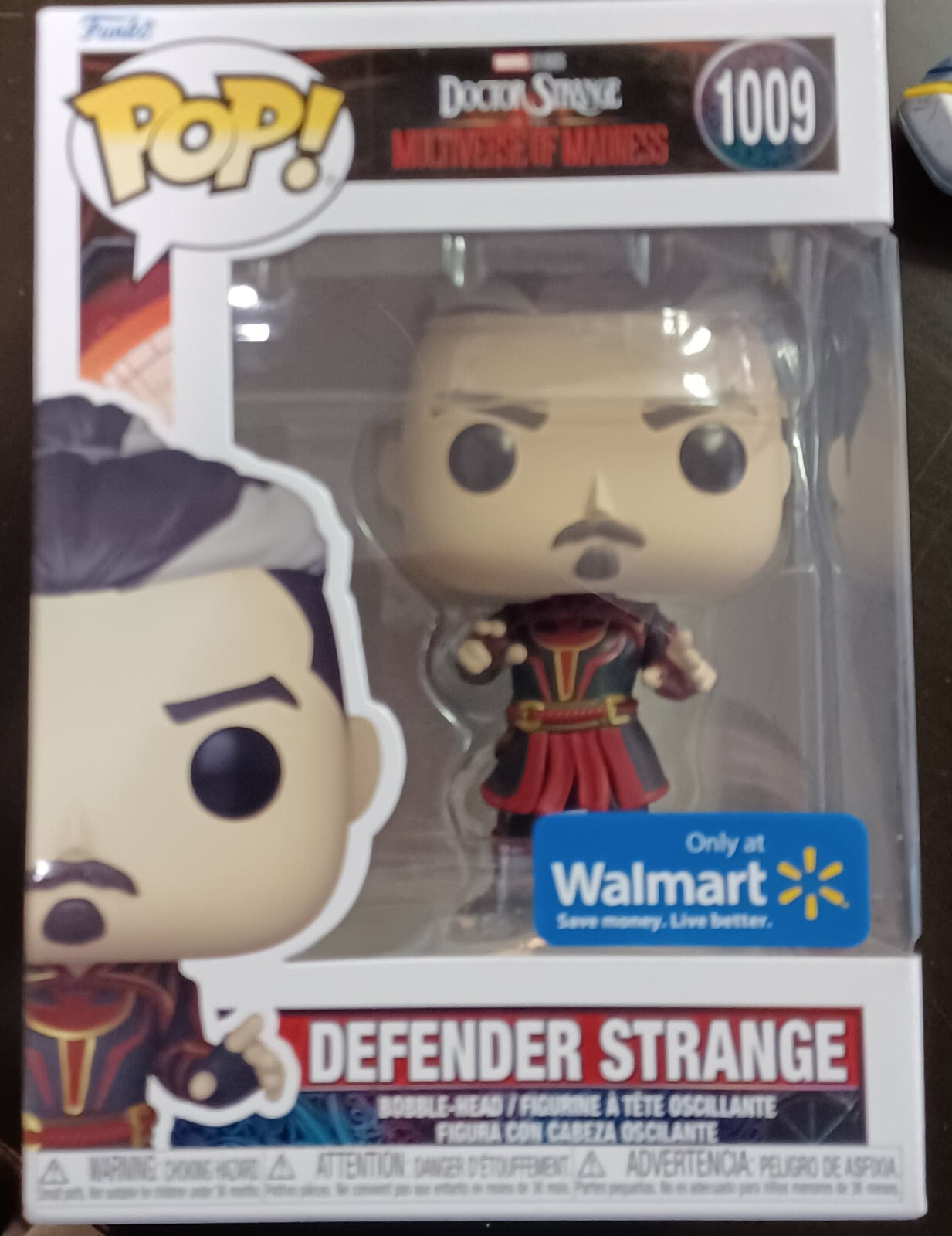 Funko POP Dr Doctor Defender Strange 1009 Figure Walmart Exclusive MINT ...