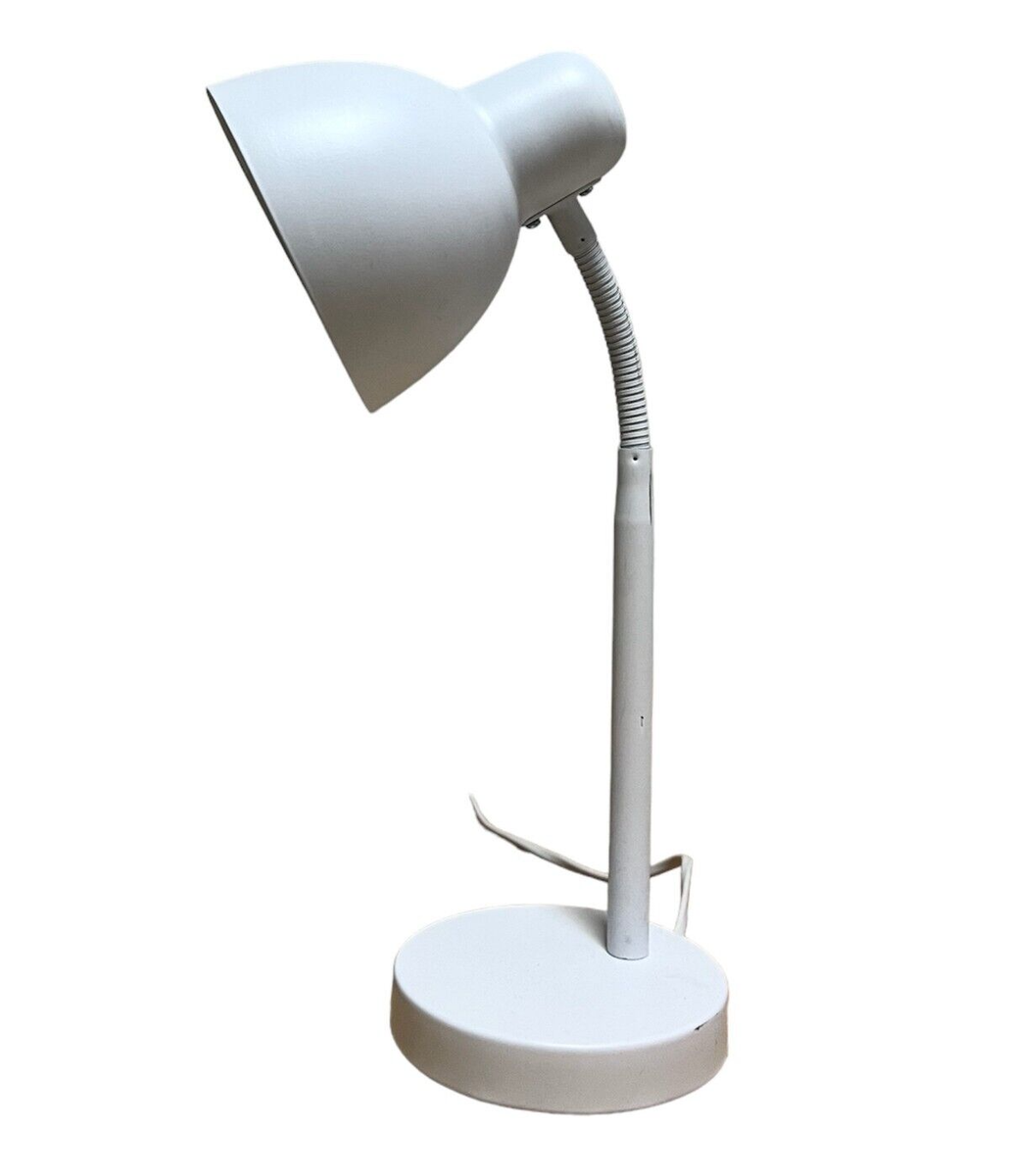 Light Bulb Desk Lamp White