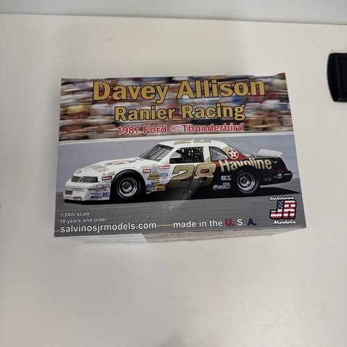 SalvinosJr Davey Allison 1987 NASCAR Ford Thunderbird 1/24 Plastic ...