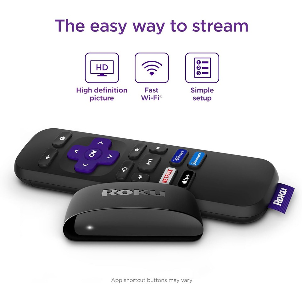 Roku Express HD Roku Streaming Device with Remote - 3960R 829610004914 ...