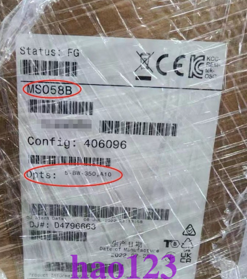 MSO58B 5-BW-350 Tektronix Oscilloscope New By Fast Shipping DHL or ...