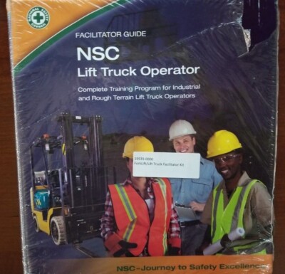 NSC Forklift Training Operator Facilitator Kit Facilitator Guide NEW ...