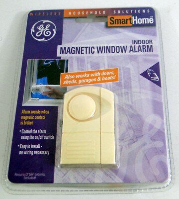 GE Window Door Alarm Personal Security 56789 General Electric 120dB 10 ...