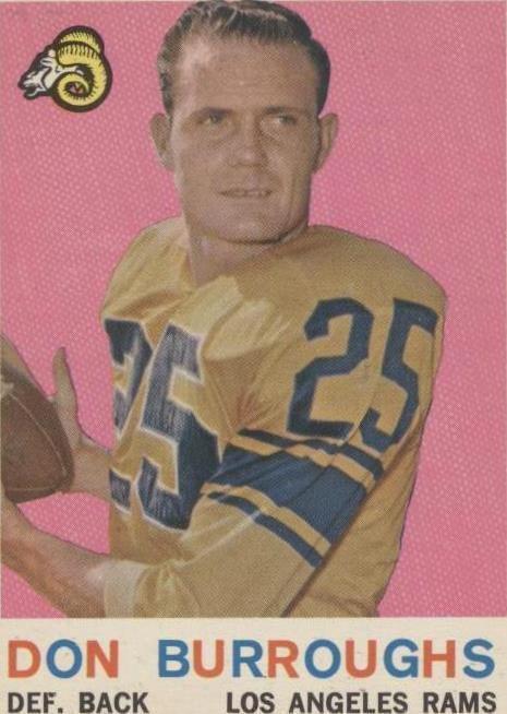 1959 Topps - Don Burroughs #59 (RC) for sale online | eBay