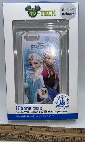 Vintage Disney D-Tech Frozen iPhone 5/5S case Disney Parks Sealed! | eBay