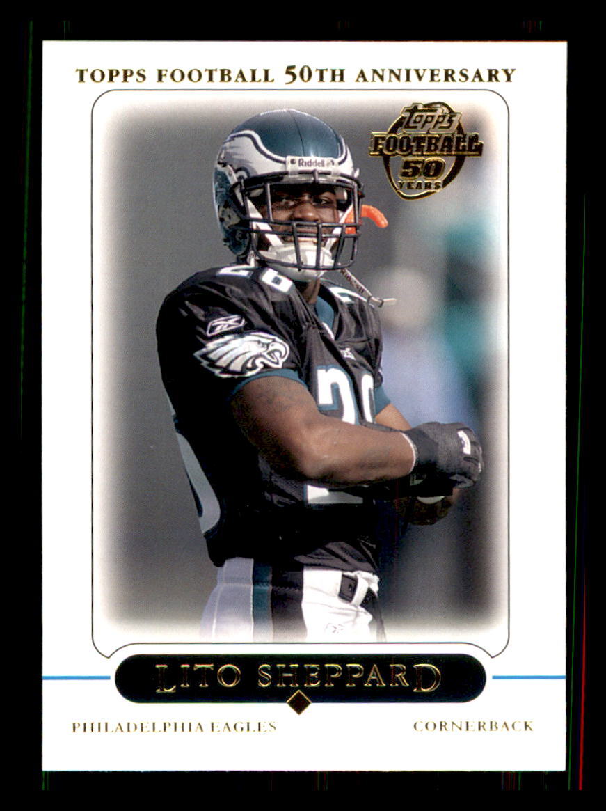 2005 FOOTBALL 2005 Topps Lito Sheppard Philadelphia Eagles #258 1 | eBay