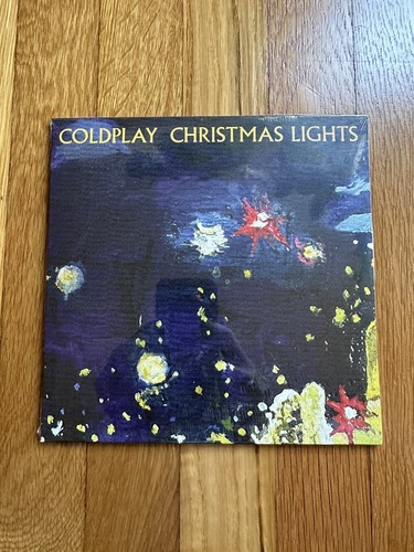Coldplay Christmas Lights 7" 45 RPM Single - Black Vinyl - Brand New ...