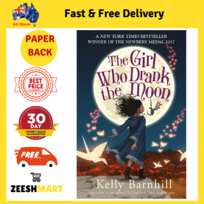 Girl Who Drank the Moon by Kelly Barnhill (English) Paperback Book Free ...