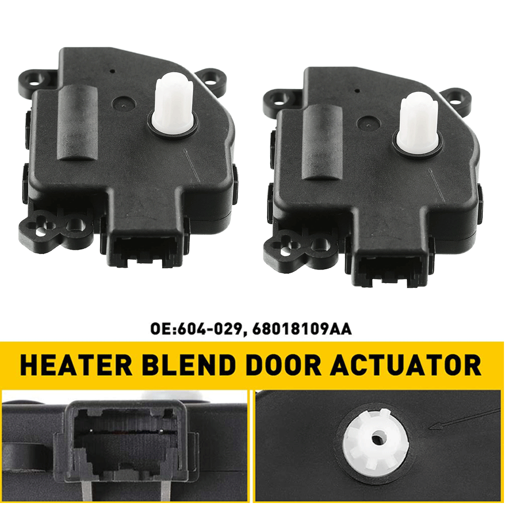 2pcs HVAC Heater Blend Door Actuator for Chrysler Dodge Avenger Jeep ...
