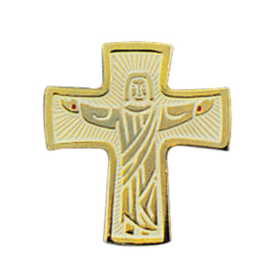 Gold Plated Risen Christ Lapel Pin (2 pieces) | eBay