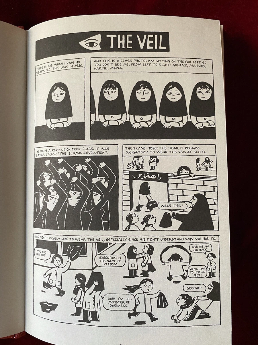 Persepolis Book The Veil